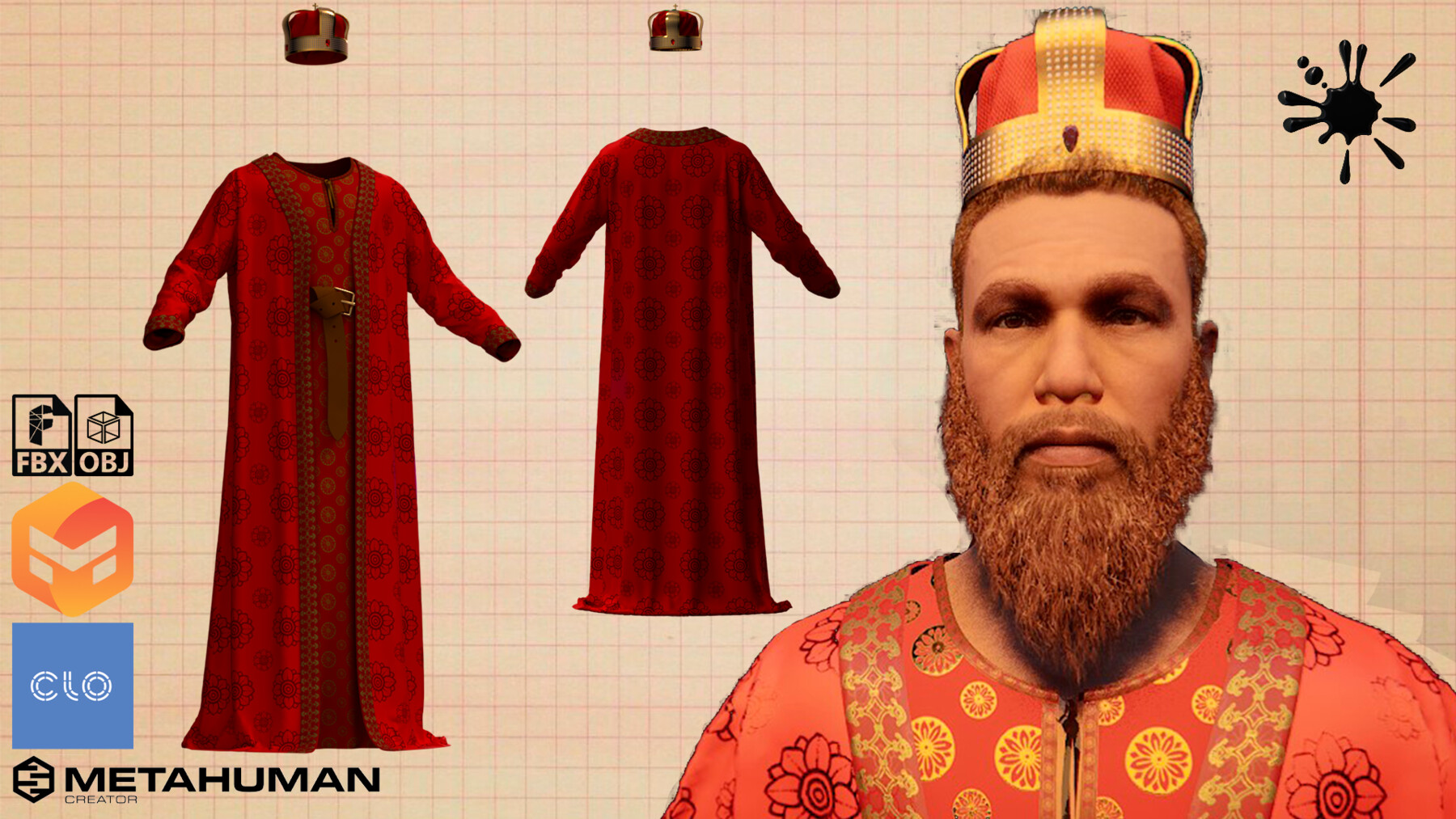 ArtStation - Los Tres Reyes ( Los Tres Magos / Biblical Magi / Three ...