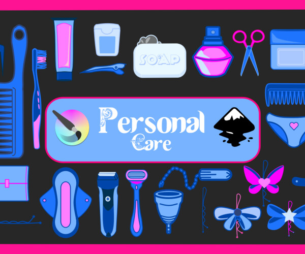 ArtStation - 5+1 Vector/Symbol Library Bundle for Krita & Inkscape ...