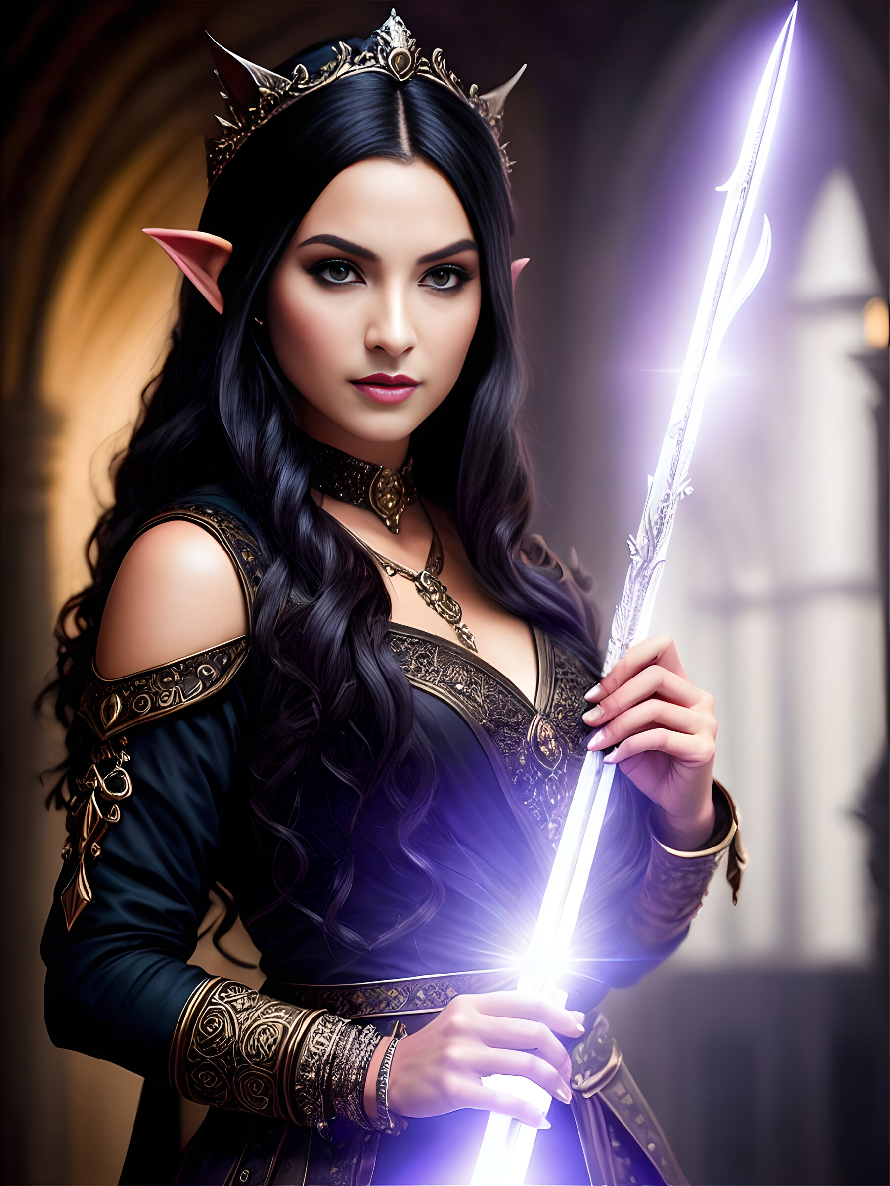 ArtStation - Elfic sorceress character pack (69 illustrations, NSFW) | Artworks