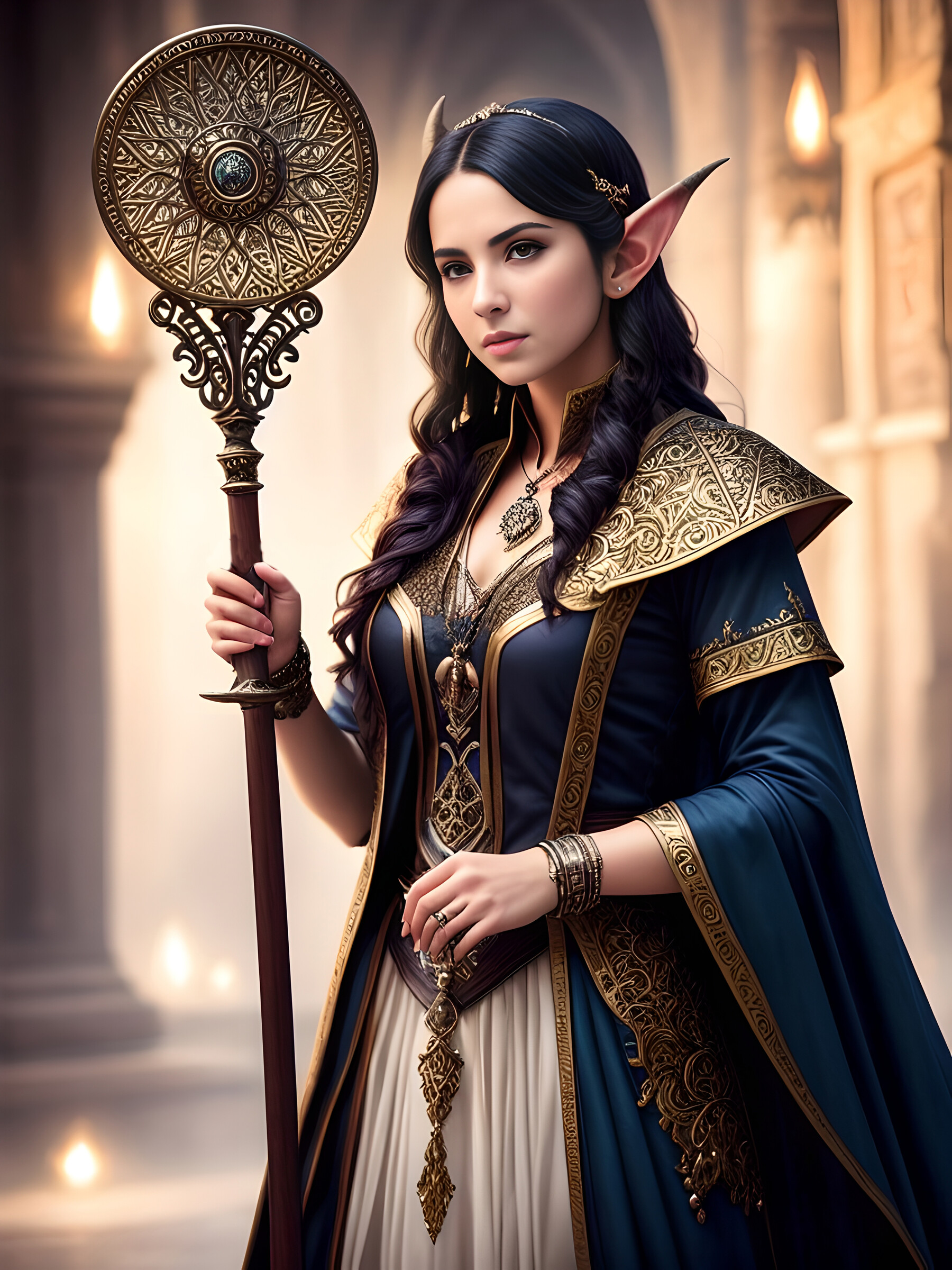 ArtStation - Elfic sorceress character pack (69 illustrations, NSFW) | Artworks