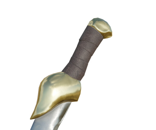 ArtStation - Dagger - Lowpoly Pbr Ready in Blender | Game Assets