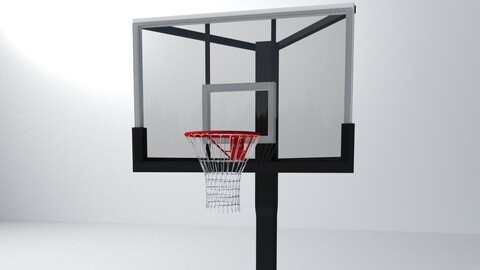 ArtStation - Basketball Backboard | Game Assets