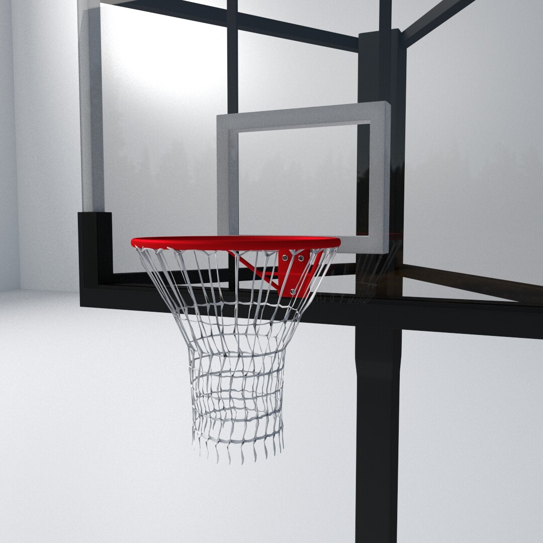 ArtStation - Basketball Backboard | Game Assets