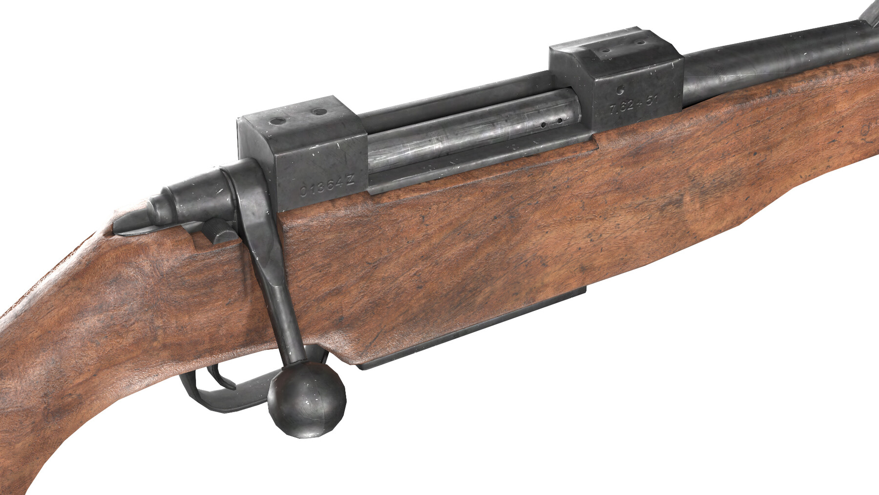 ArtStation - MILITARY Game Ready Elmech EM-992 Croatian Sniper Rifle ...