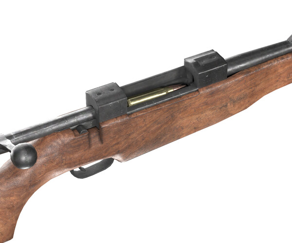 ArtStation - MILITARY Game Ready Elmech EM-992 Croatian Sniper Rifle ...