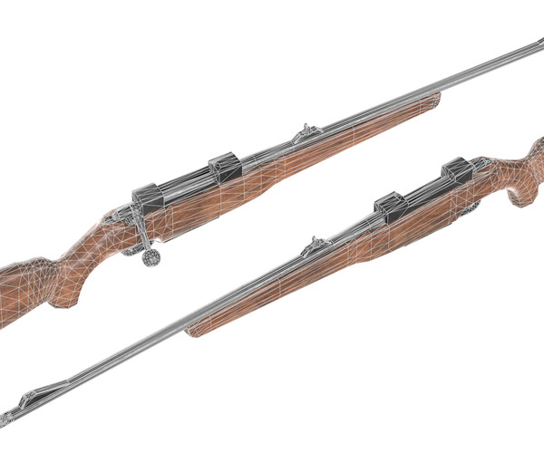 ArtStation - MILITARY Game Ready Elmech EM-992 Croatian Sniper Rifle ...