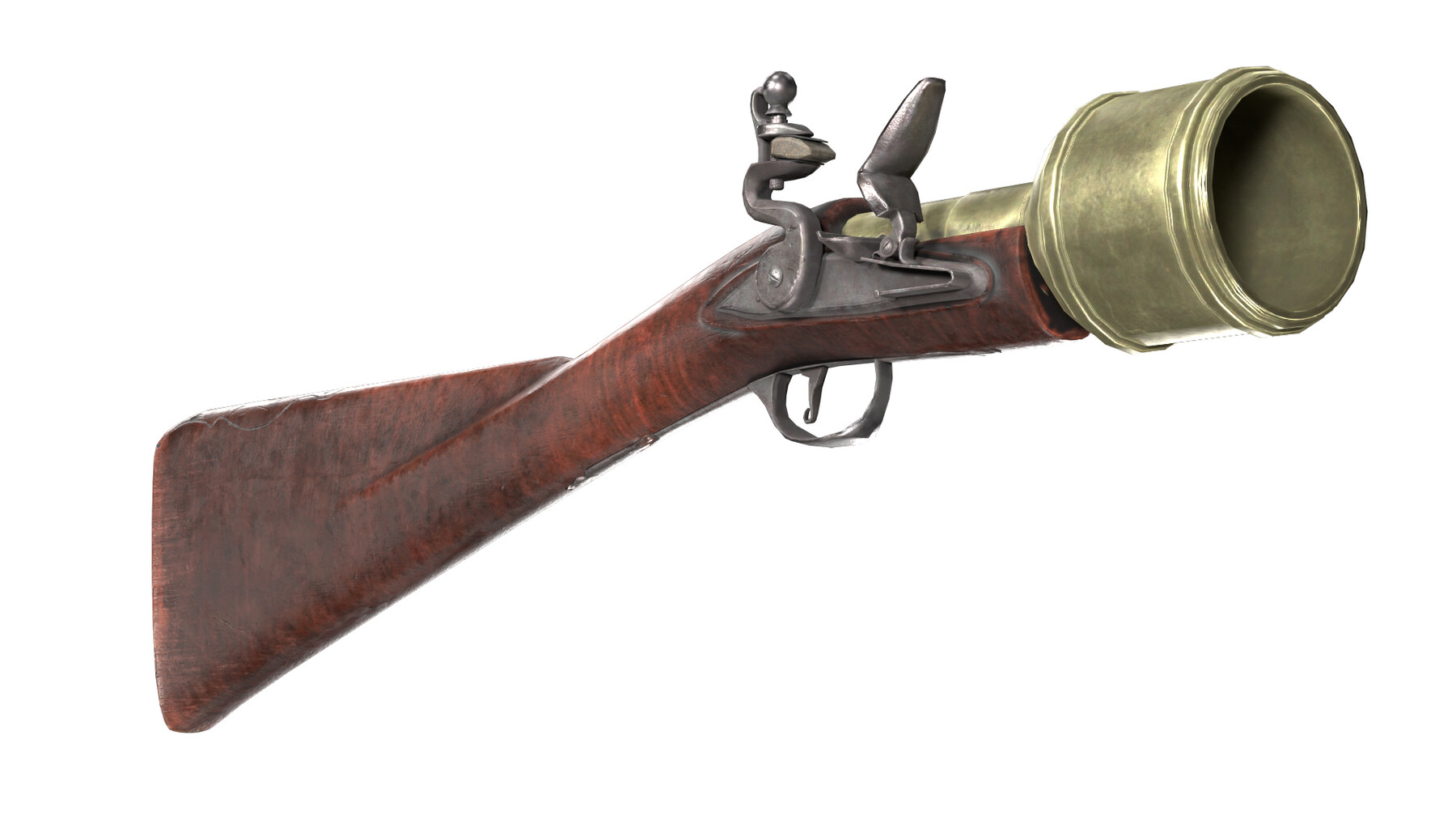 ArtStation - MILITARY Game Ready 18th Century Hand Mortar Low-poly 3D ...