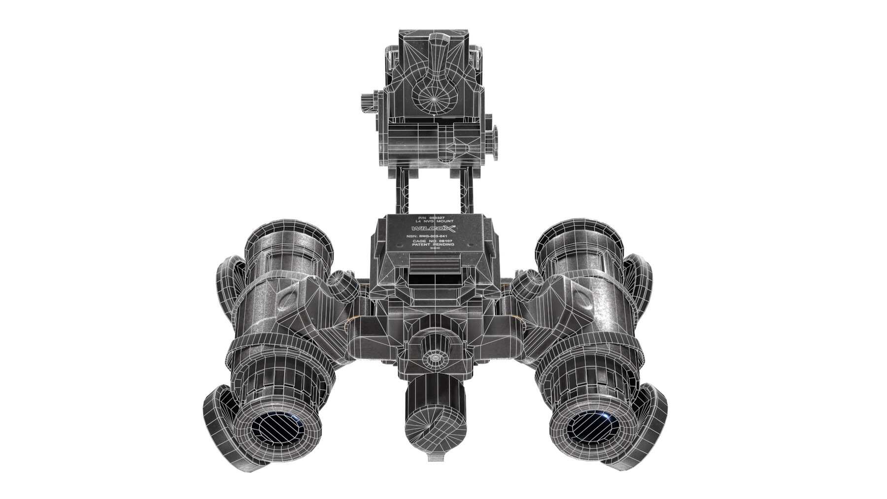 ArtStation - MILITARY Game Ready PVS31 Night Vision Googles Low-poly 3D ...