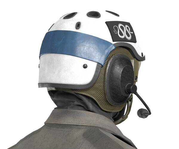 ArtStation - SCIFI Game Ready XOF Special Forces Helmet Low-poly 3D ...