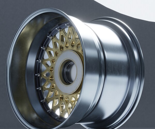 ArtStation - BBS E55 + Turbofan 3 PIECE WHEELS PACKAGE | Resources