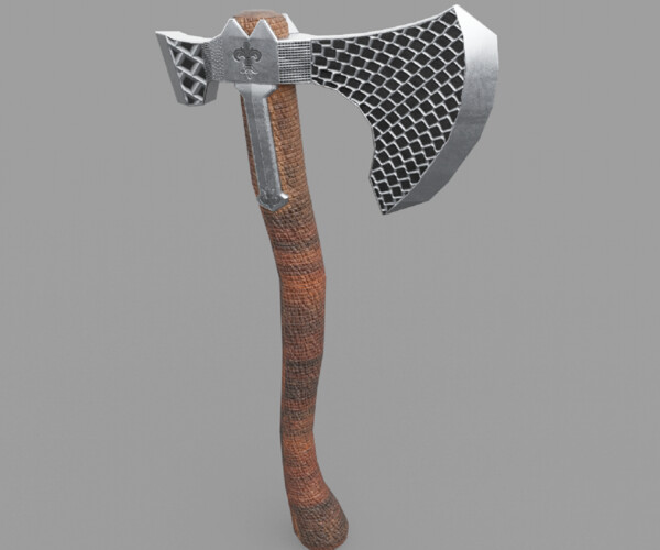 ArtStation - Stylized Axe Weapon PBR low-poly 3D model | Game Assets