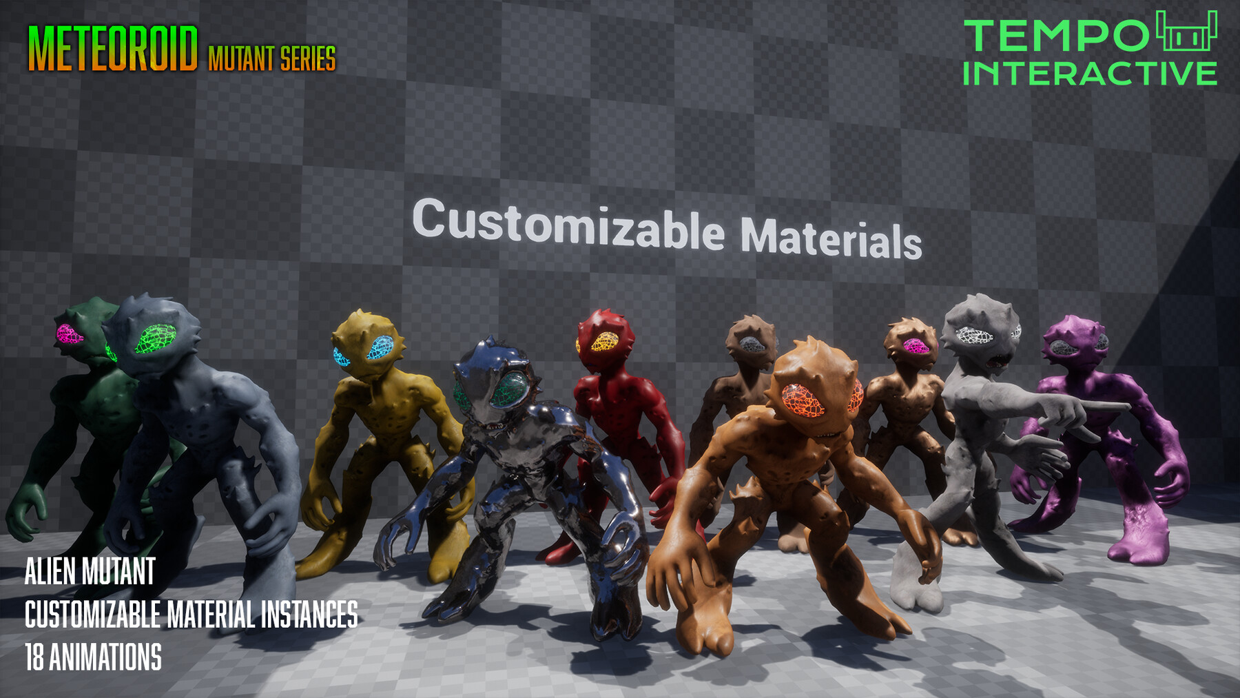 ArtStation - Meteoroid - Mutant Series | Game Assets