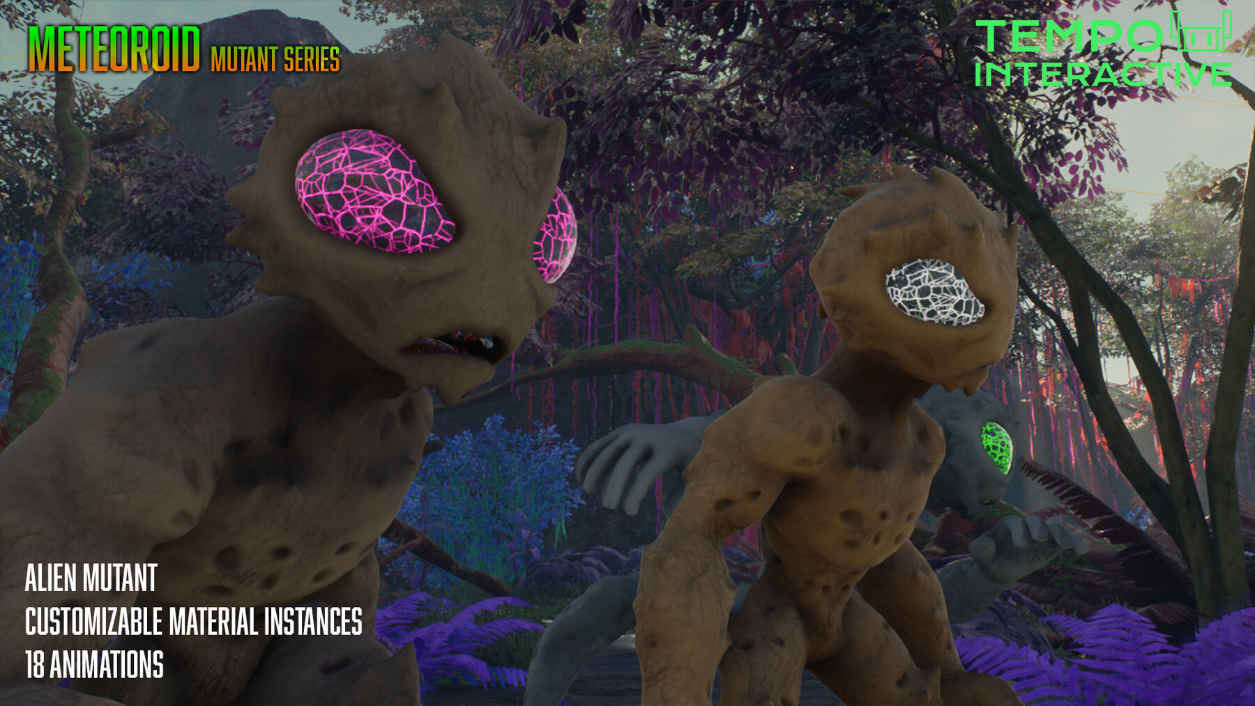 ArtStation - Meteoroid - Mutant Series | Game Assets