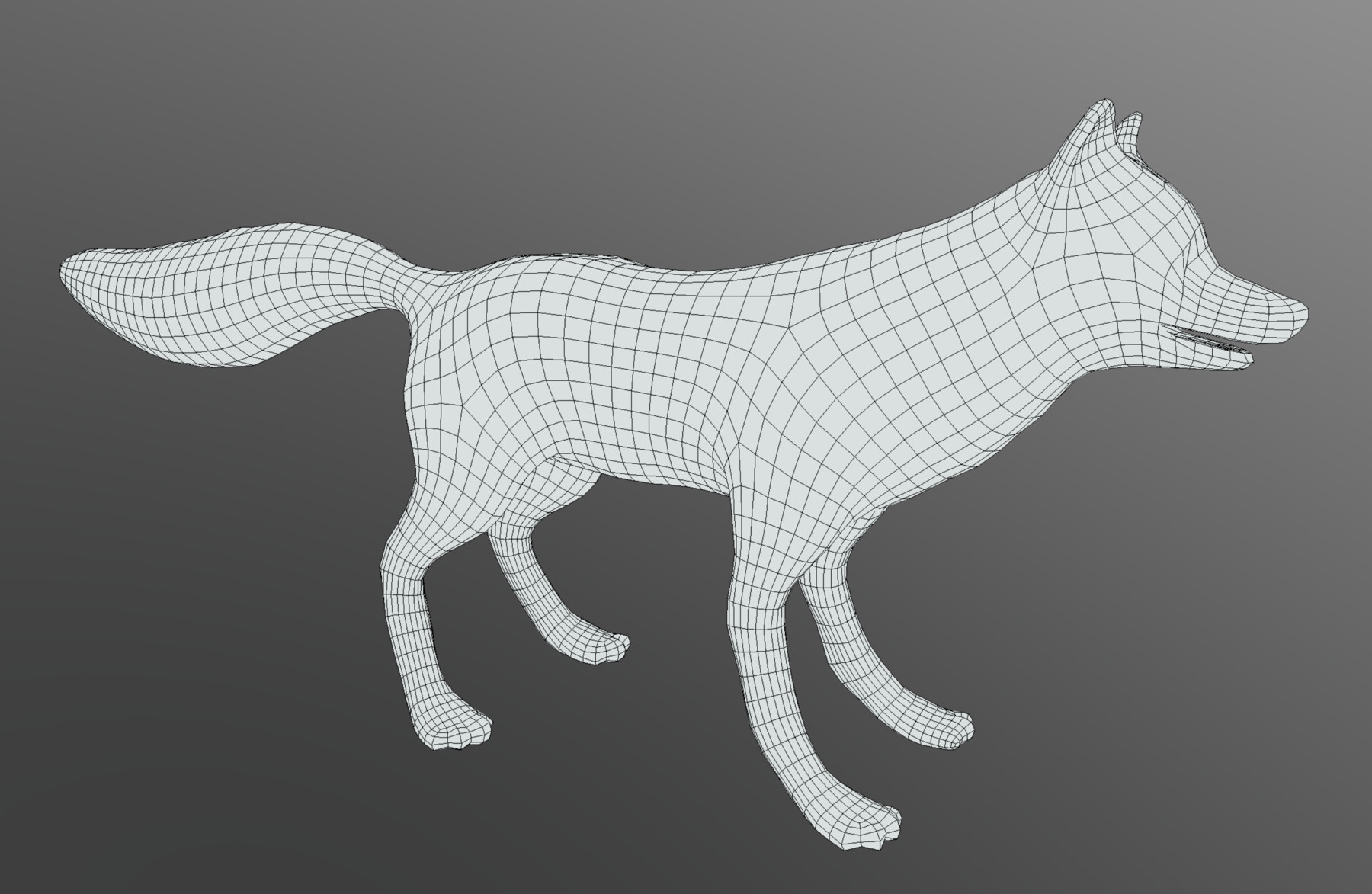 ArtStation - Fox Bronze Statue | Game Assets