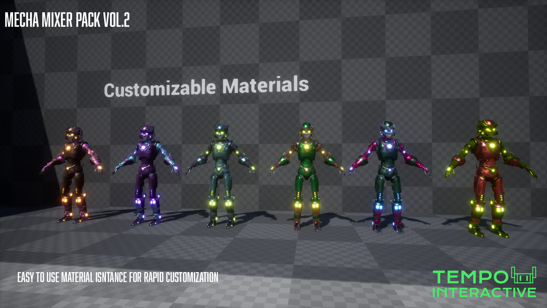 ArtStation - Mecha Mixer Pack Vol. 2 | Game Assets