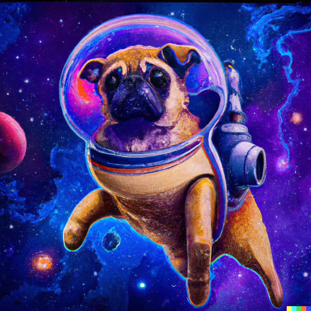 ArtStation - Pug in Space | Artworks
