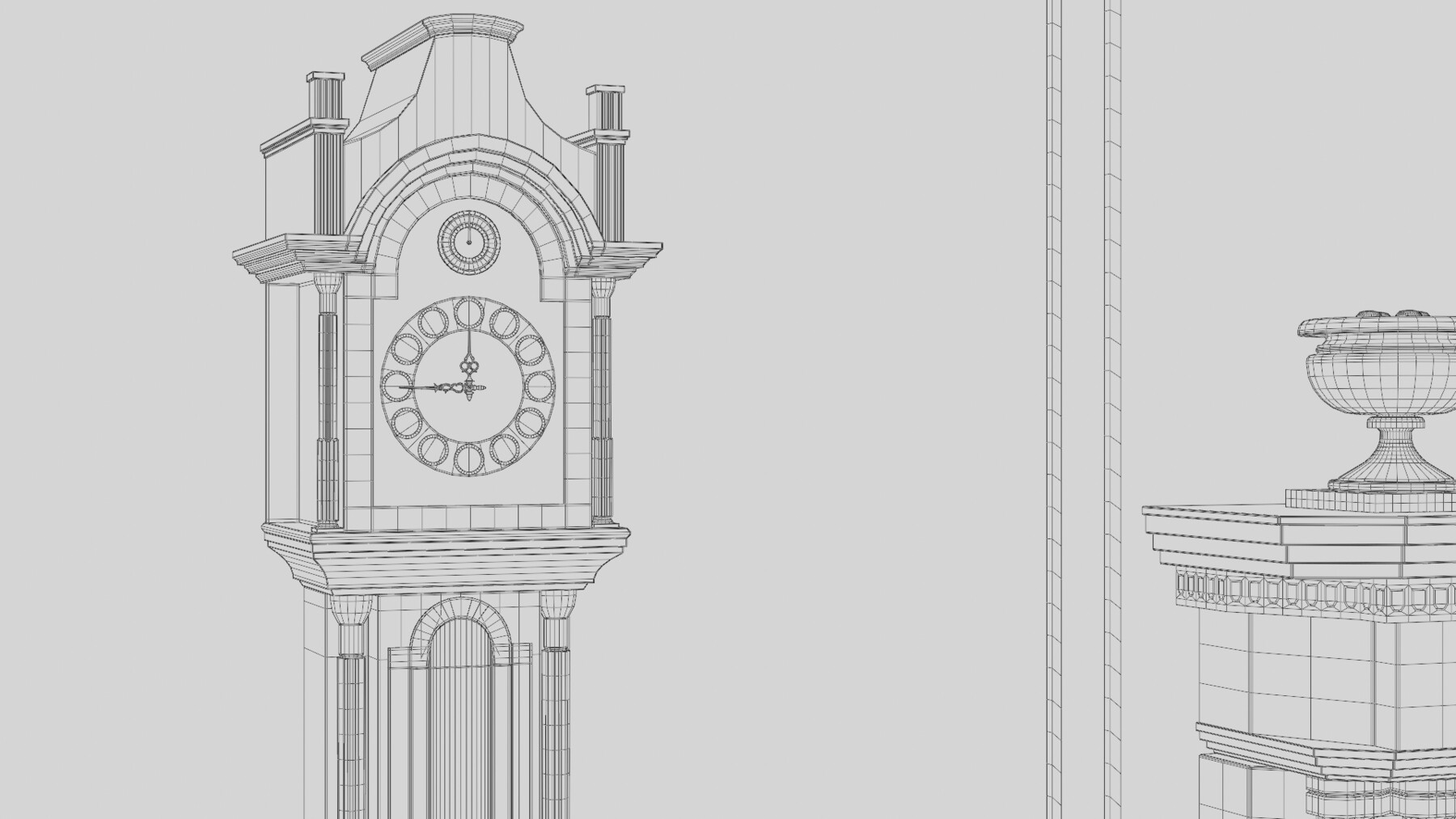 ArtStation - Baroque Style Living Room 3d Scene | Resources