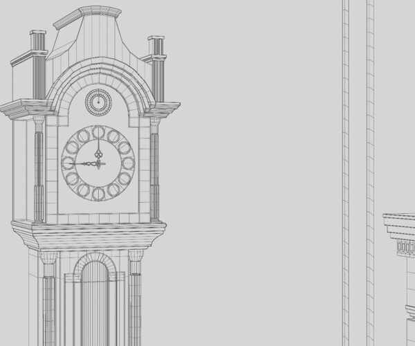 ArtStation - Baroque Style Living Room 3d Scene | Resources