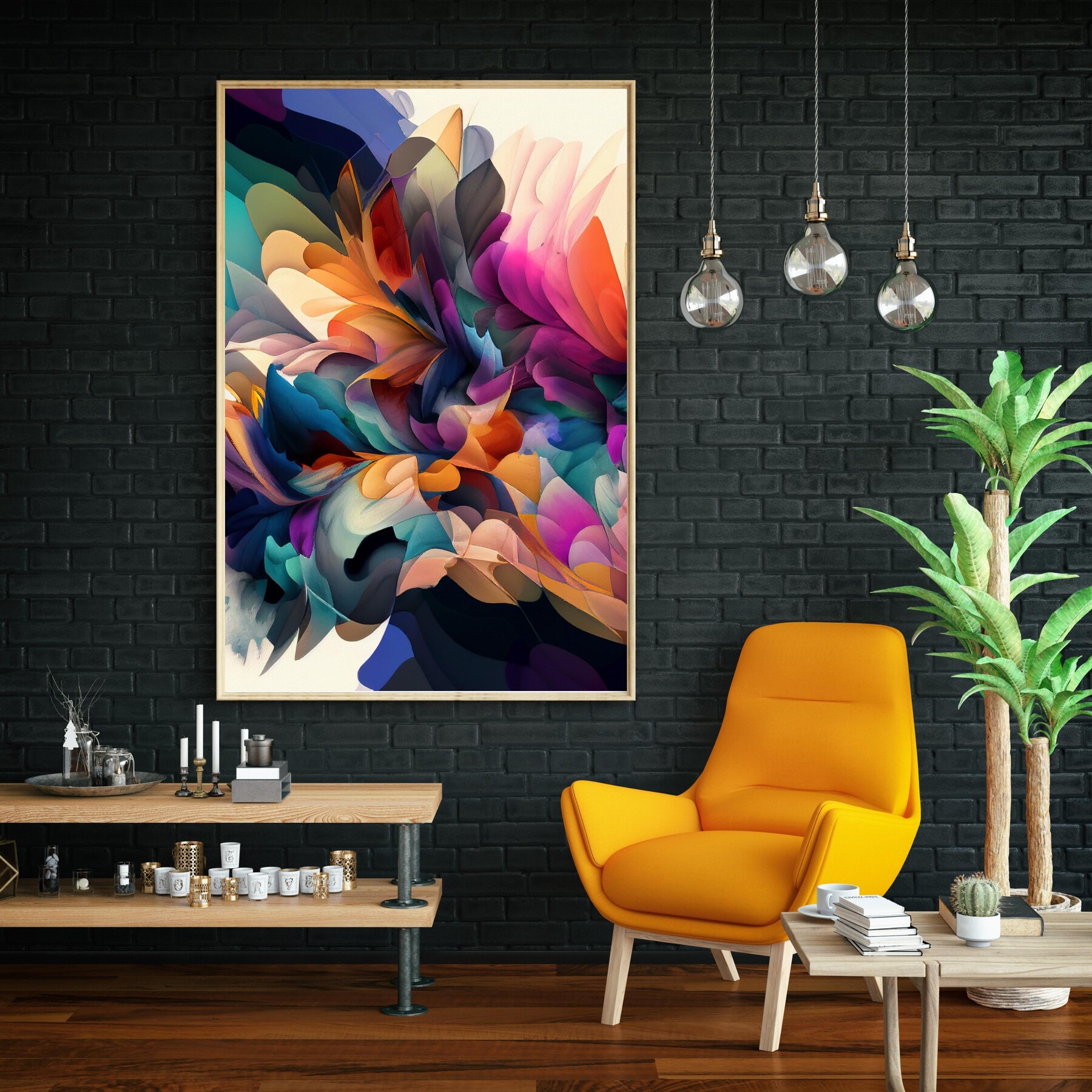 ArtStation - Printable Wall Art, Color Art Print, Digital Print ...