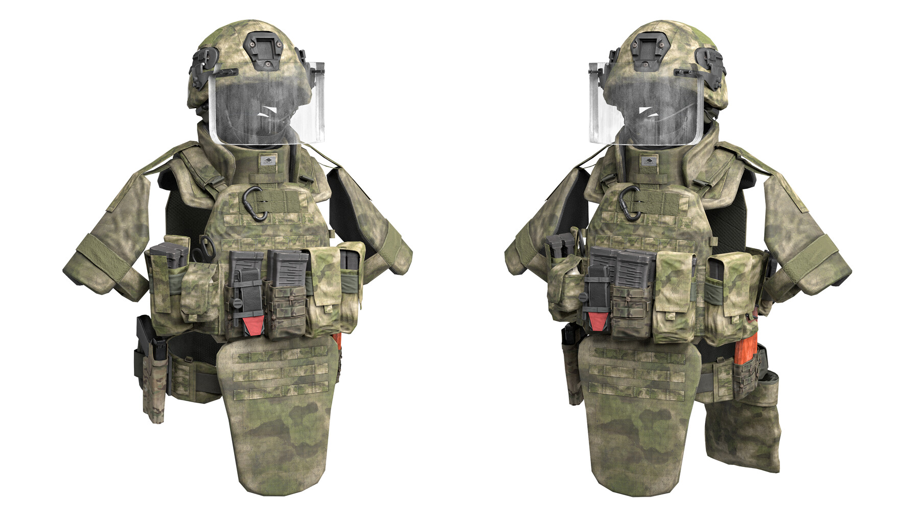 ArtStation - MILITARY Game Ready Character Russian Assault Soldier ...