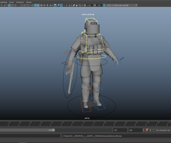 ArtStation - MILITARY Game Ready Character Russian Assault Soldier ...