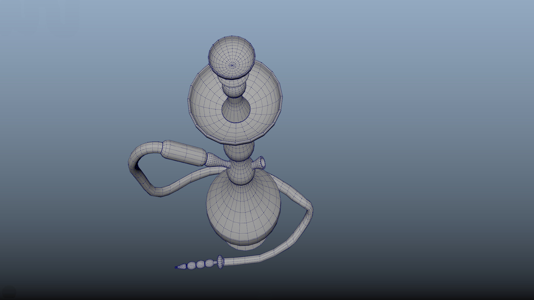 ArtStation - Stylized hookah in ethnic style PBR game ready Low-poly 3D model | Resources