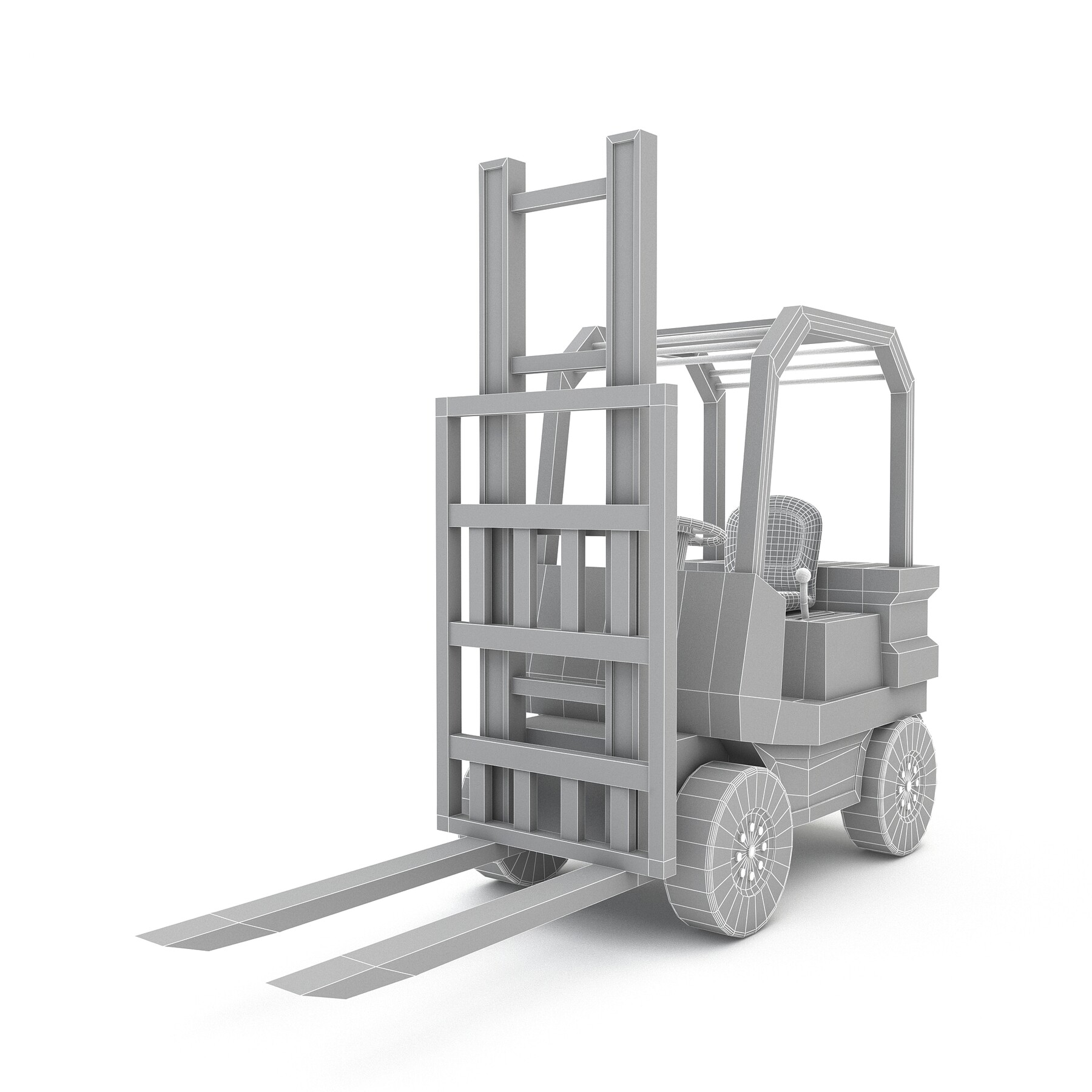 ArtStation - forklift 3D | Resources