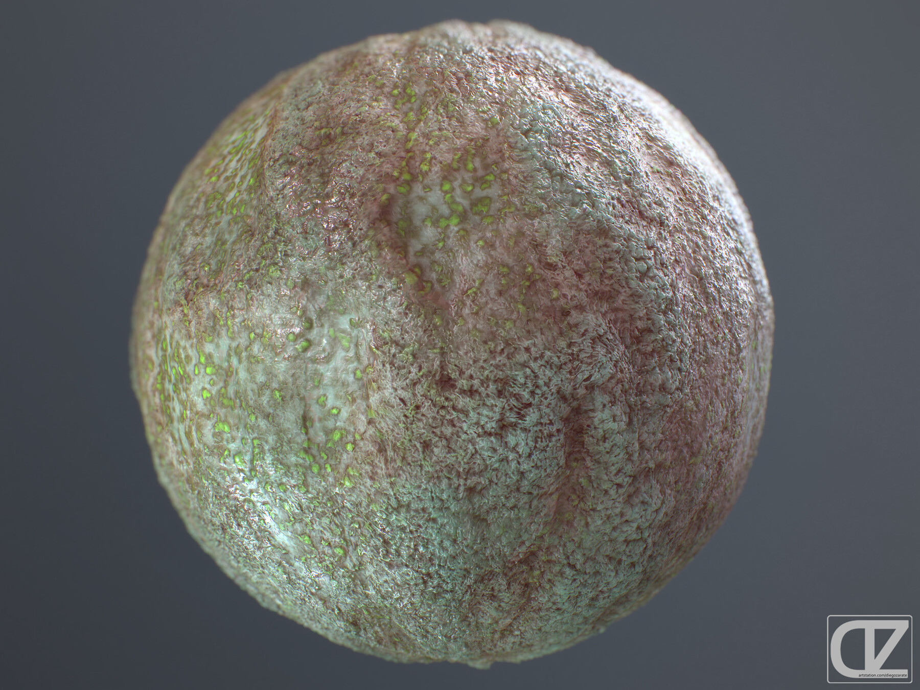 ArtStation - PBR - INFECTED SKIN - 4K MATERIAL | Game Assets