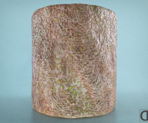 ArtStation - PBR - INFECTED SKIN - 4K MATERIAL | Game Assets