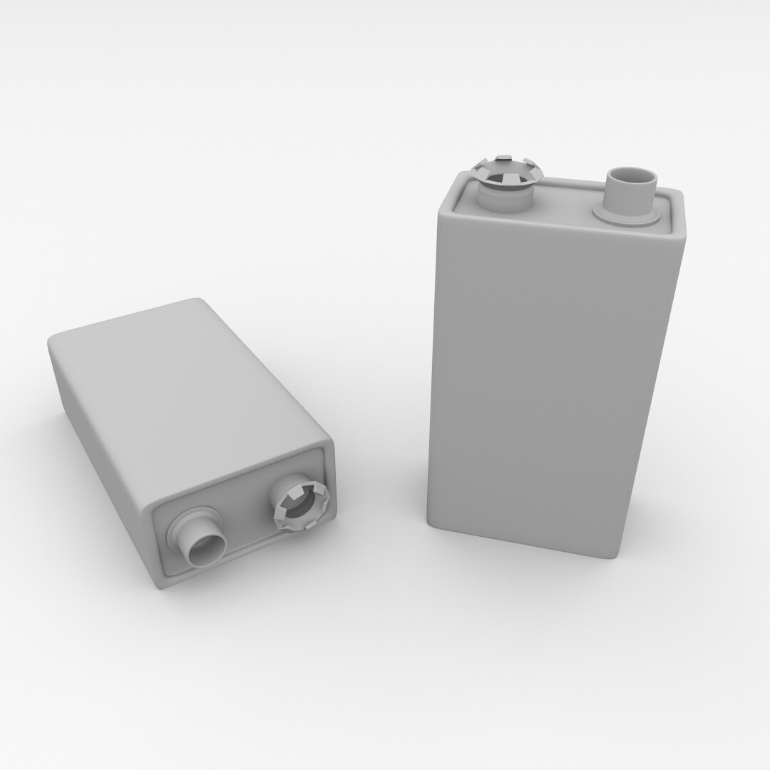 ArtStation - Battery 9 Volt | Game Assets