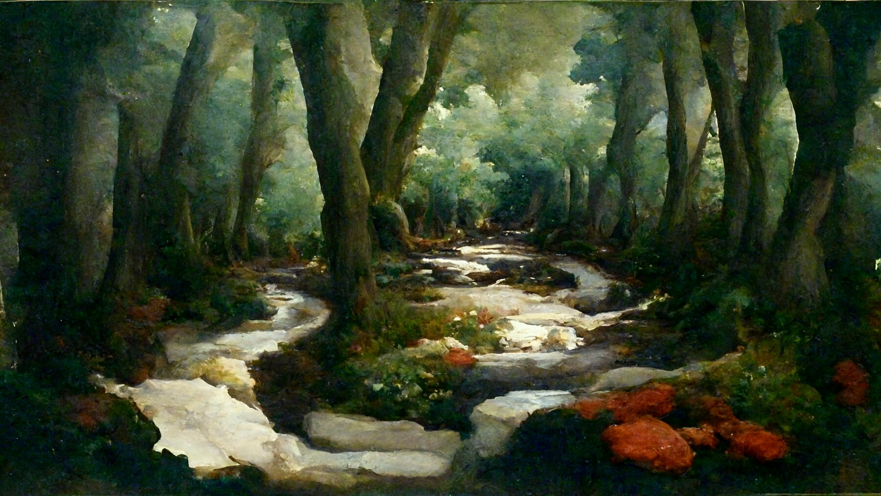 ArtStation - forest wallpaper (Sharp image, high quality) | Artworks