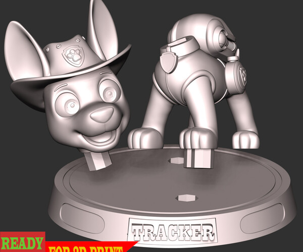 ArtStation - Tracker PAW Patrol | Resources