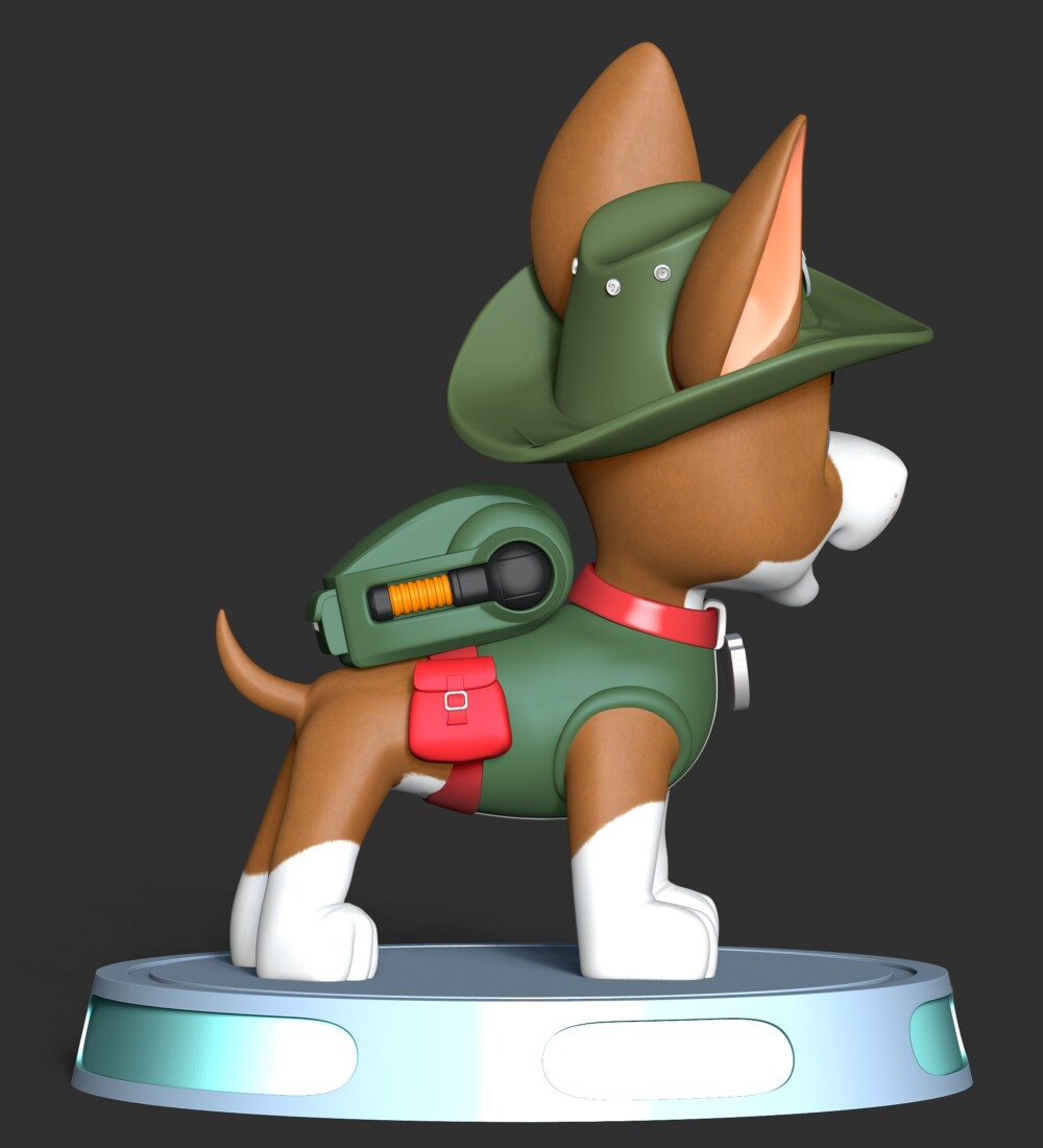 ArtStation - Tracker PAW Patrol | Resources