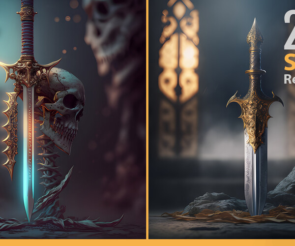ArtStation - 202 Sword references | Artworks