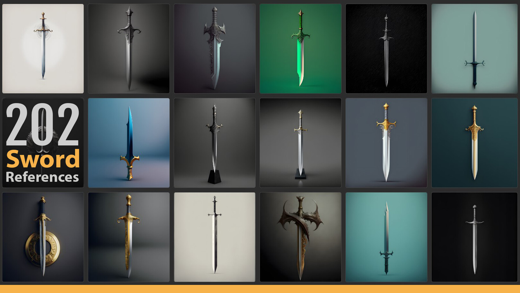 ArtStation - 202 Sword references | Artworks