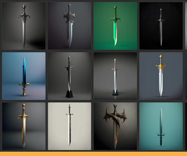 ArtStation - 202 Sword references | Artworks