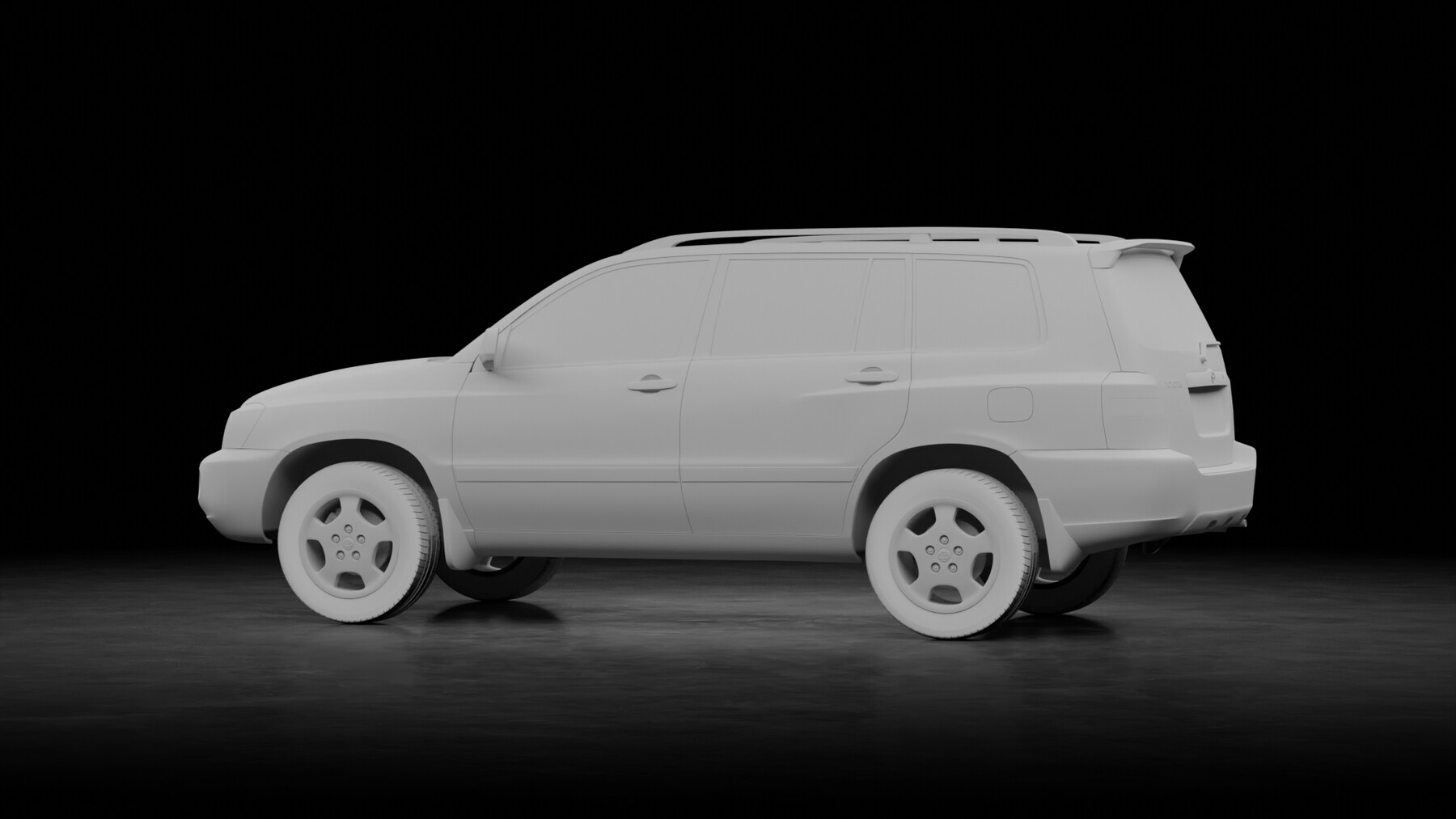 ArtStation - Toyota Highlander 2003 | Game Assets