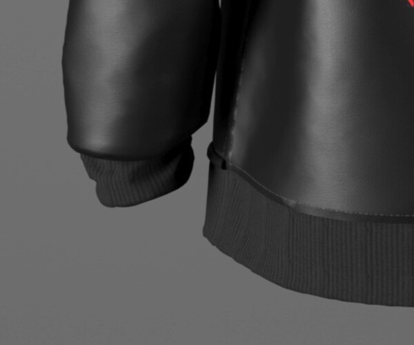 ArtStation - 3D JACKET: Marvelous Designer + Clo3d + OBJ + FBX + MAX ...