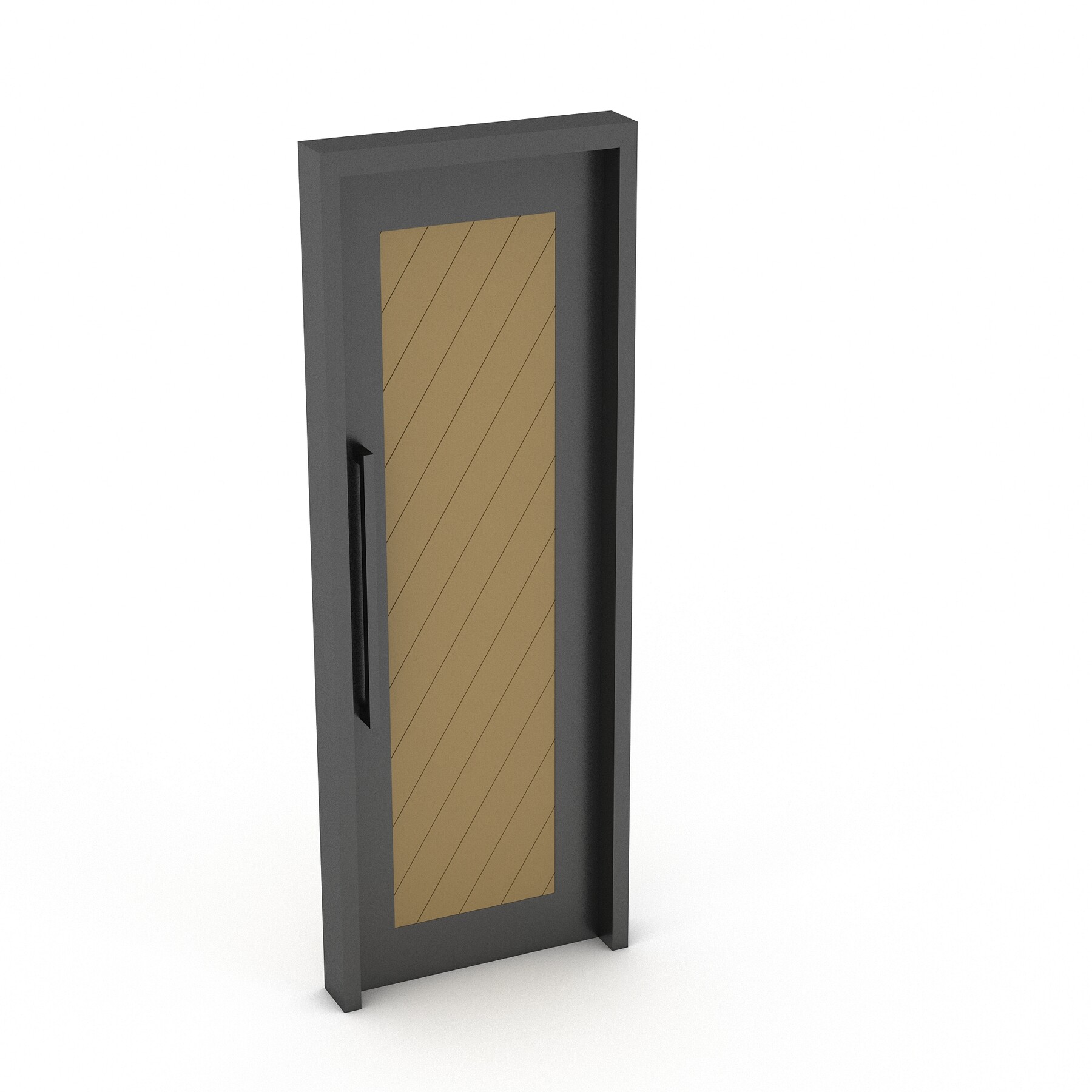 ArtStation - 3D model modern office door | Resources