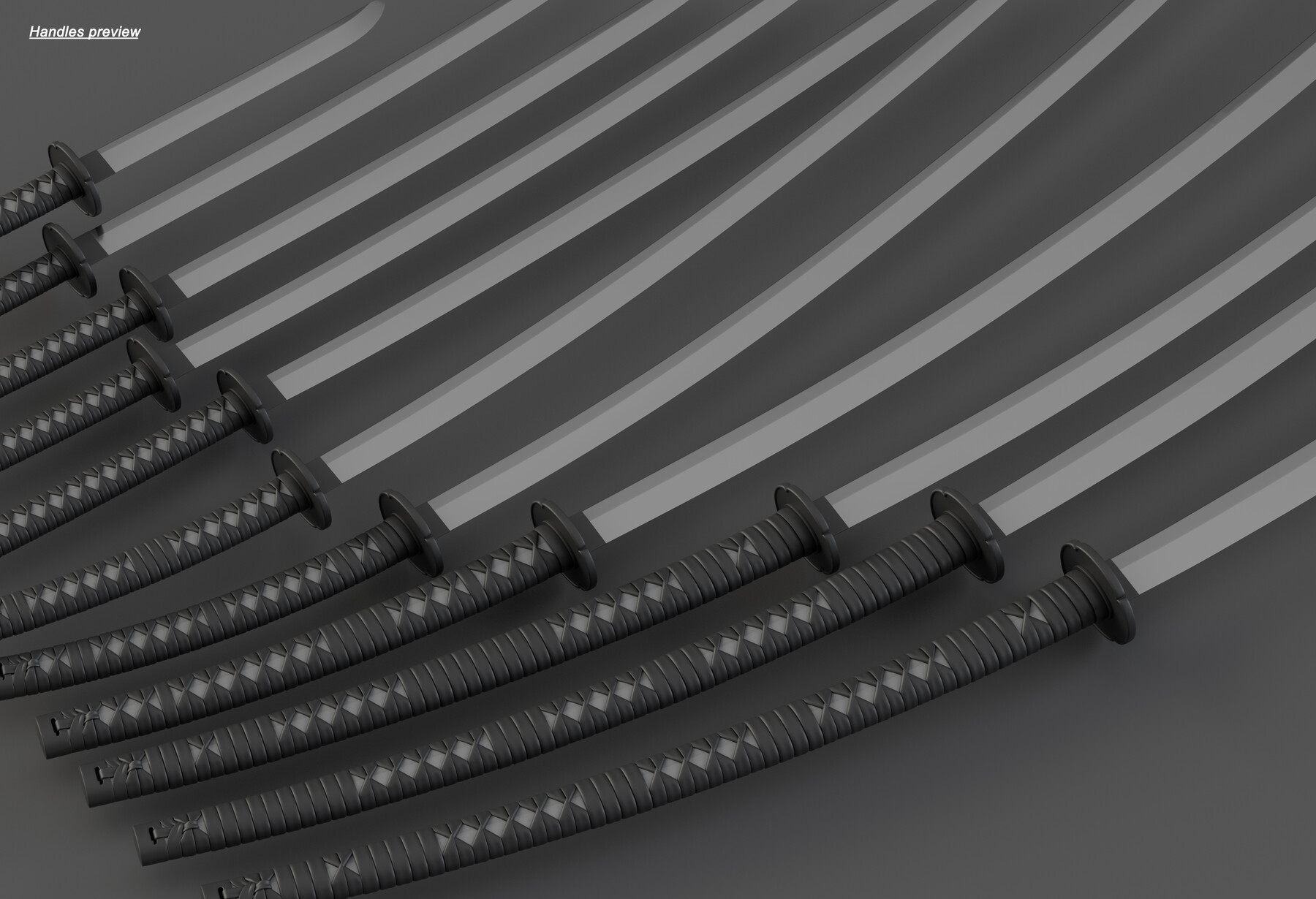ArtStation - Katanas | Game Assets