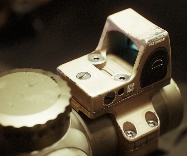 ArtStation - NightForce ATACR / Geissele / Trijicon RMR (Game Ready ...