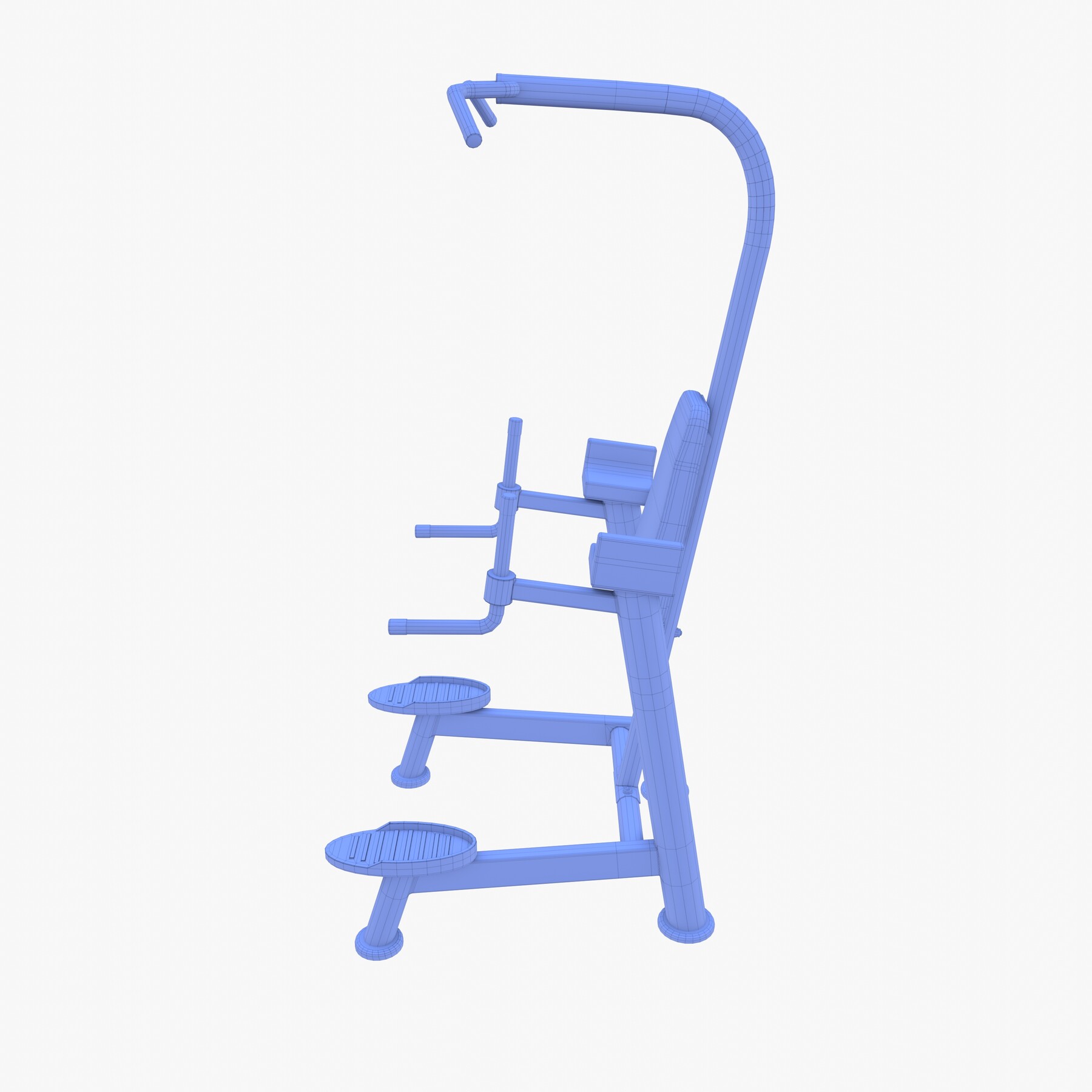 ArtStation - Chin up and dip station v1 | Game Assets