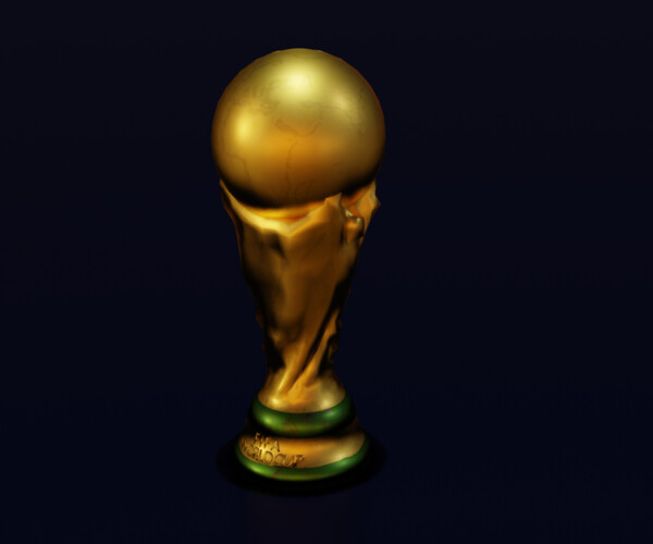 ArtStation - WORLD CUP LOW POLY GAME READY 3D MODEL | Game Assets