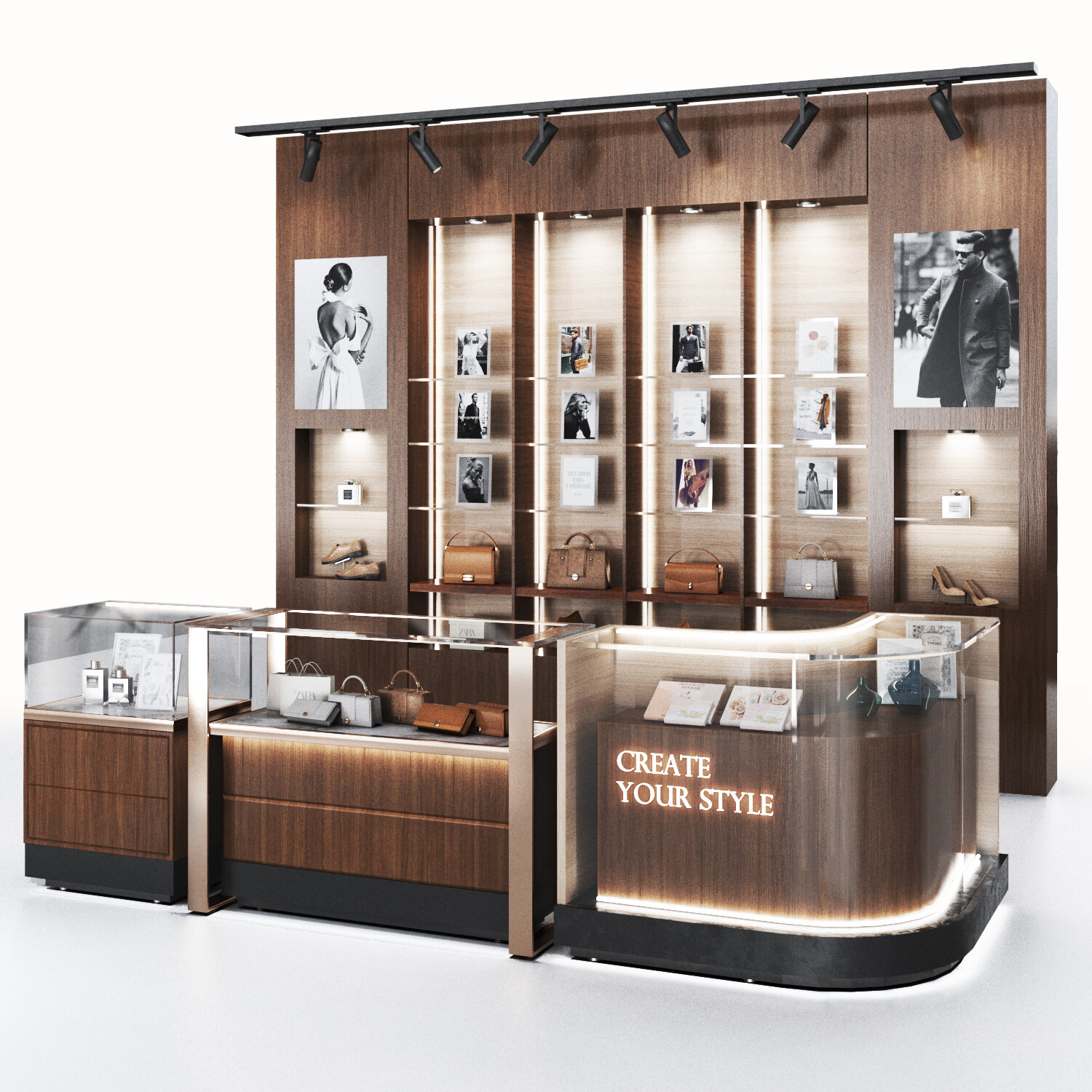 ArtStation - Showcase 03, vitrin, shop window, store, mall, boutique, showroom, gallery | Resources