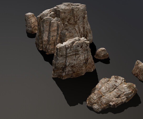 ArtStation - Rocks 8 Pack | Resources