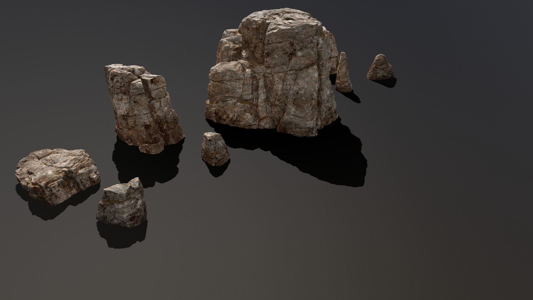 ArtStation - Rocks 8 Pack | Resources