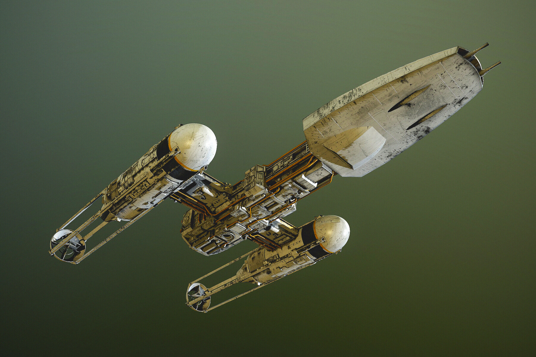 ArtStation - Y-wing Starfighter Star Wars | Resources