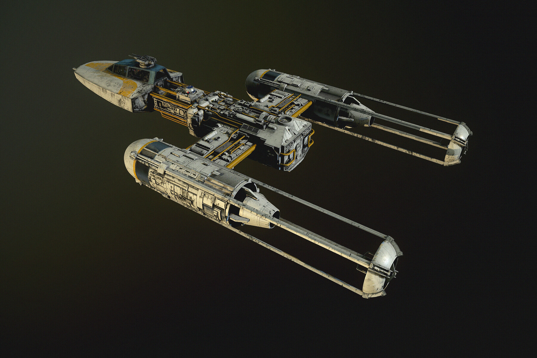 ArtStation - Y-wing Starfighter Star Wars | Resources