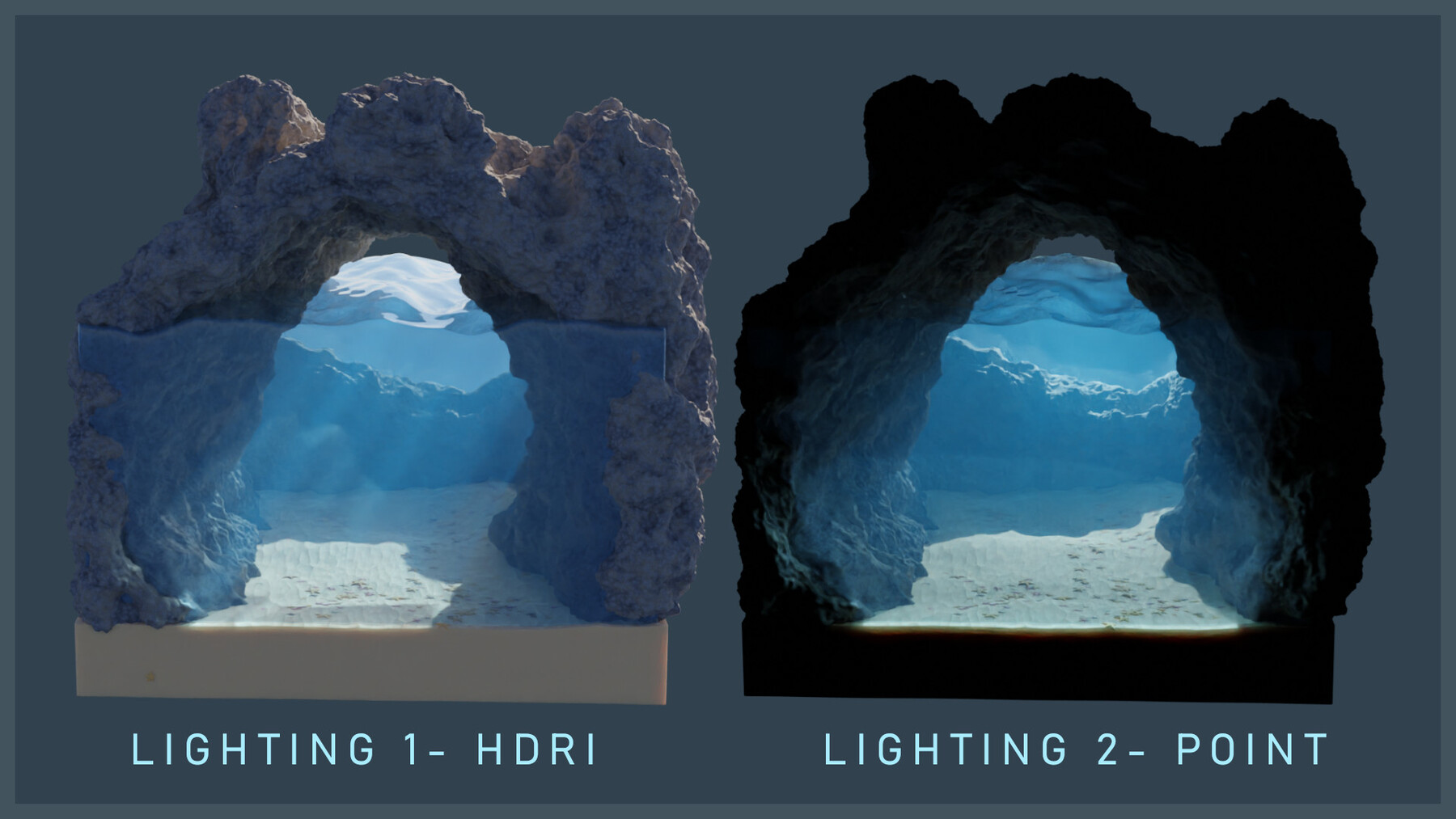ArtStation - Underwater Cave Environment | Game Assets