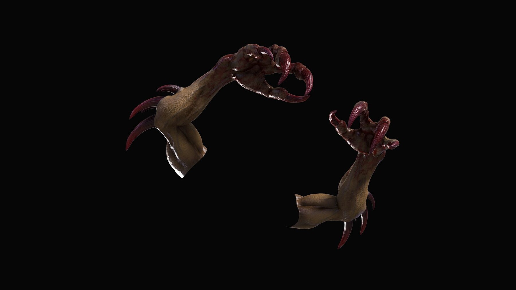 ArtStation - Heavy Monster Arms | Game Assets